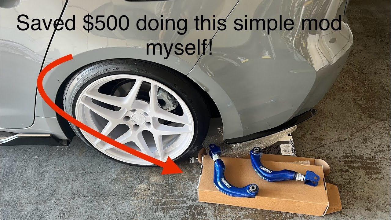 E210 Corolla Camber Arm In-Depth Install Guide [Megan Racing/Godspeed ...