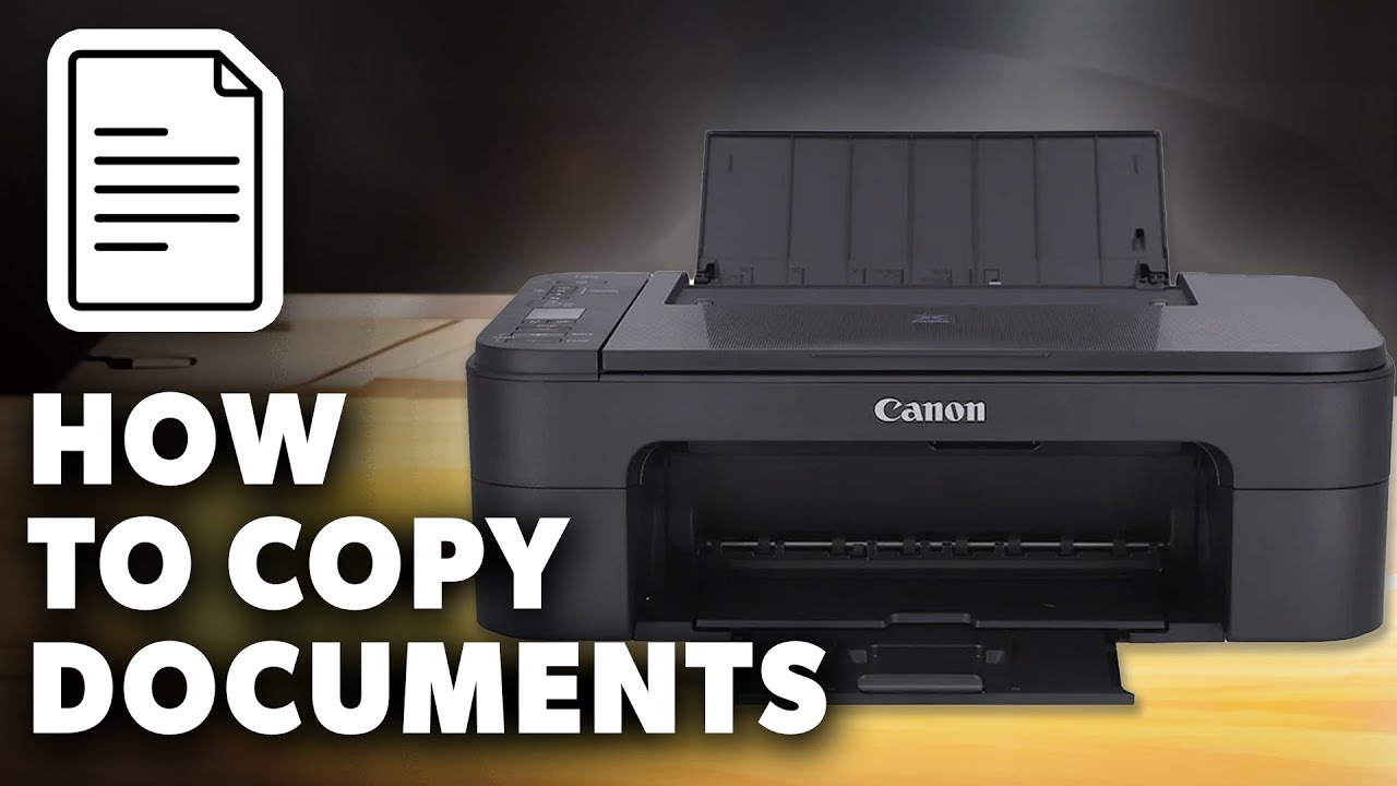 How To Copy Documents On Canon Pixma TS3150 (Any Pixma Model) (2025 ...