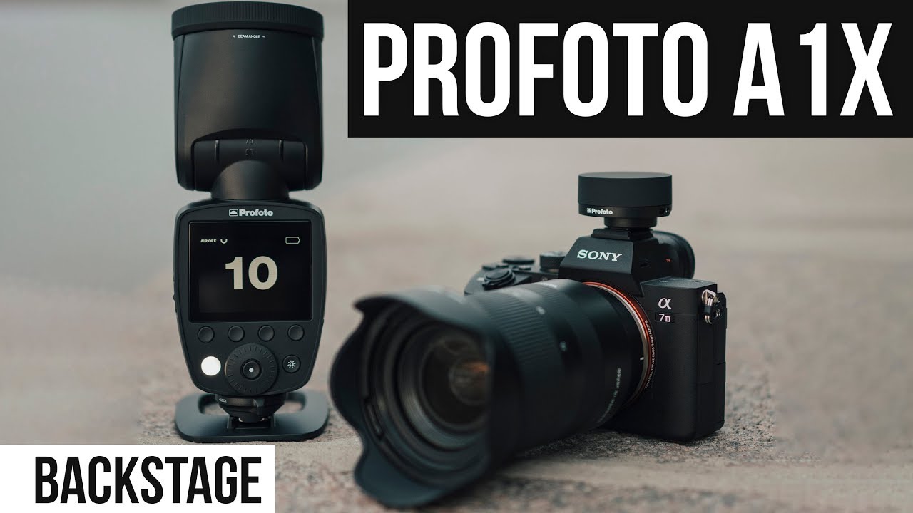 Profoto A1X | Backstage - YouTube