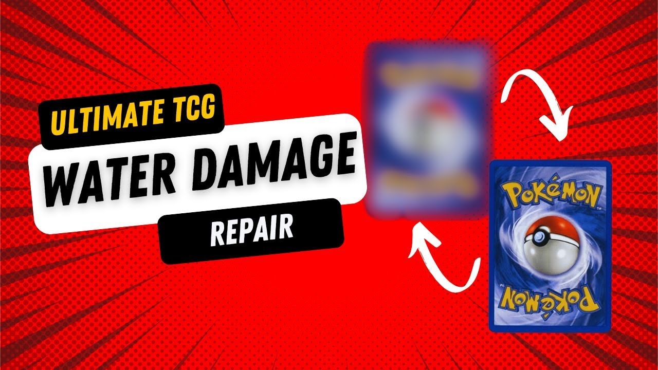 Fixing Trading Card Water Damage With a Vacuum Chamber! - YouTube