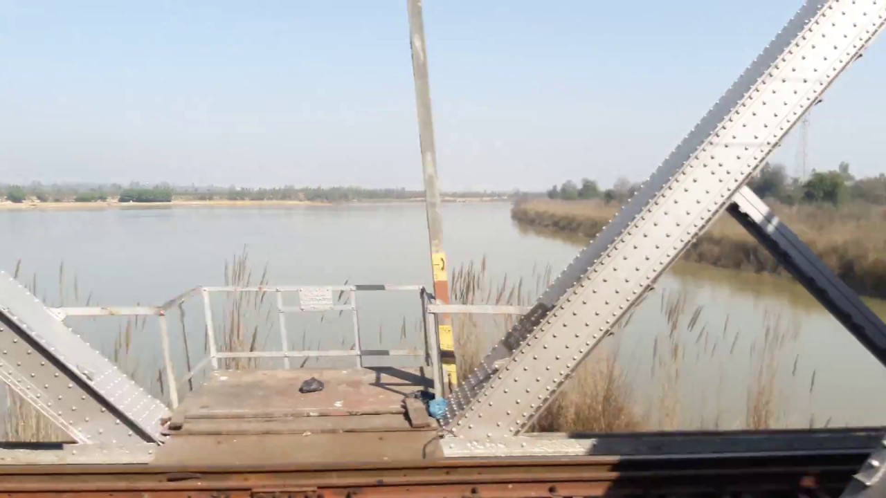 BEAS River || crossings bridge || Sachkhand Express || Railway - YouTube