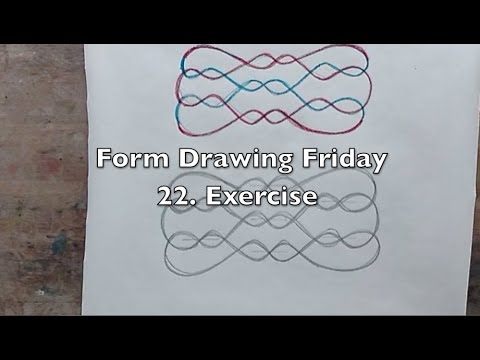Form Drawing Friday - 22nd Exercise. - YouTube