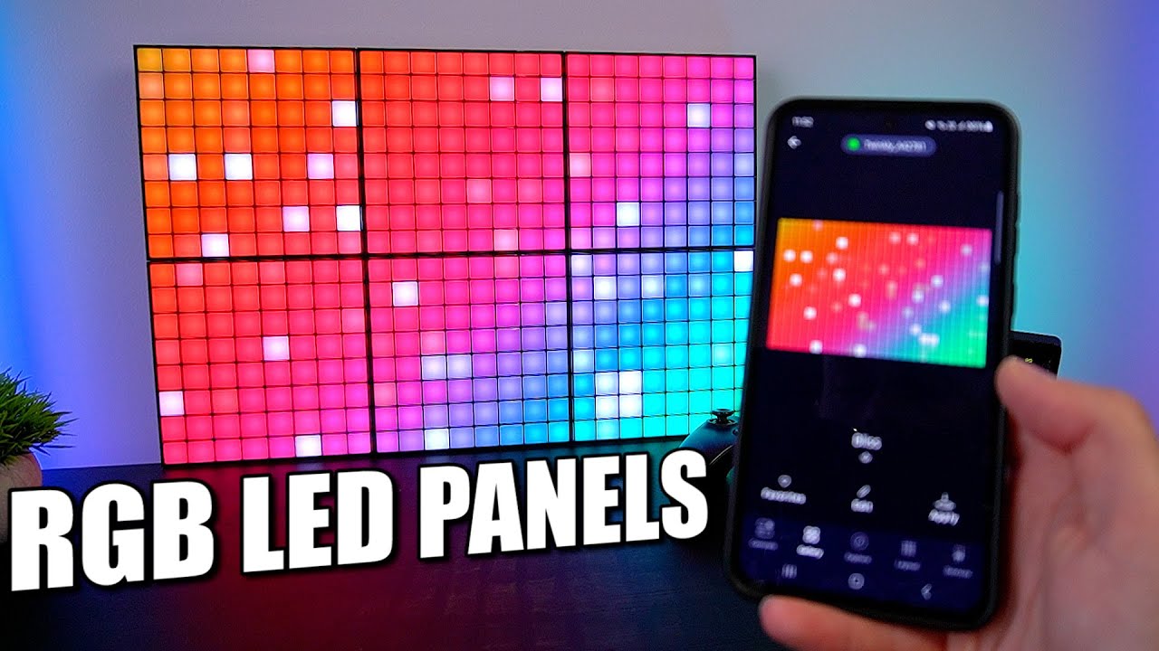 TWINKLY Squares - SMART RGB WALL PANELS | Review And Unboxing | - YouTube