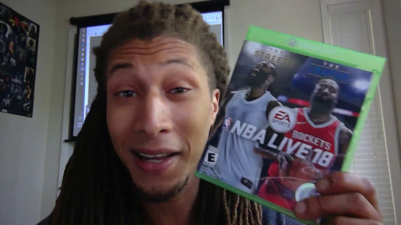 NBA LIVE 18 REVIEW 2k18 poop! same game as 2k17 - YouTube