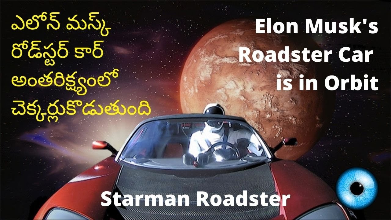 Starman Roadster - Elon Musk's Car in Space - YouTube