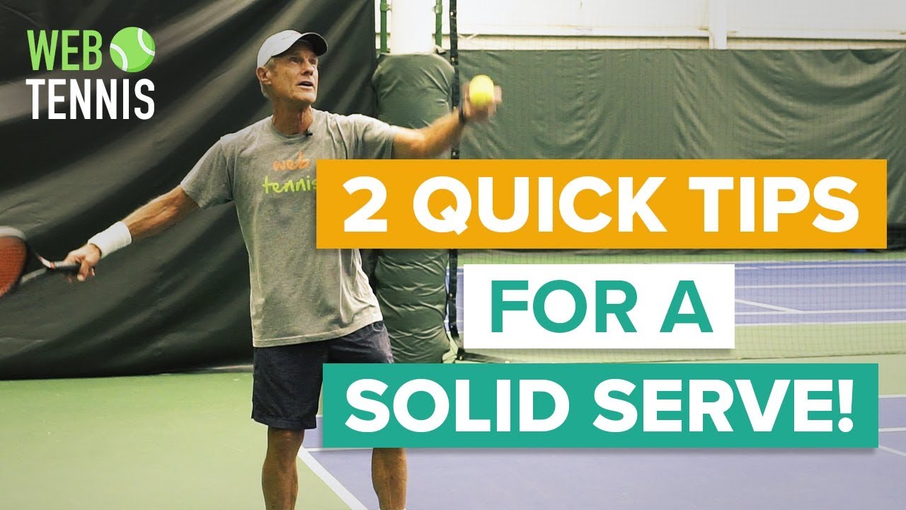 Two Quick tips to Make Your Serve Easy to Execute - YouTube