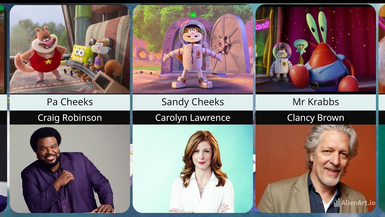 Spongebob Saving Bikini Bottom: The Sandy Cheeks Movie (2024) Voice ...