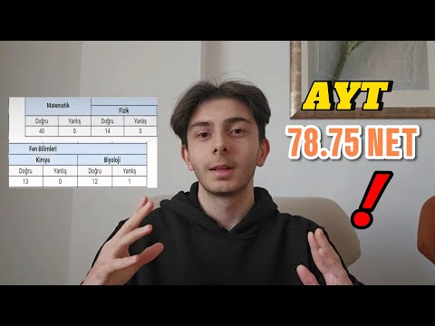 NASIL AYT'DE 78.75 NET YAPTIM? | Ders Ders Önemli Noktalar