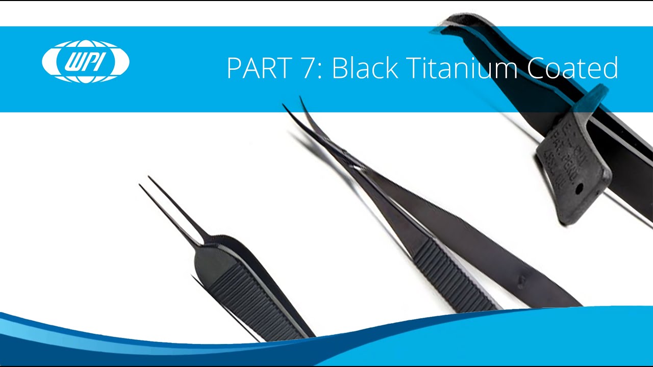 Black Titanium Coated Surgical Instruments – Perfect for Microscopy and Microsurgery (2024 ...