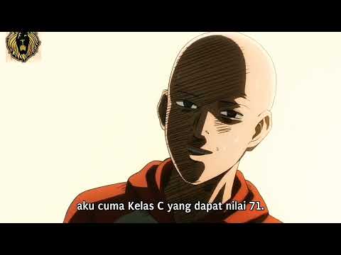 saitama diremehkan saat ujian fisik  masuk asosiasi pahlawan