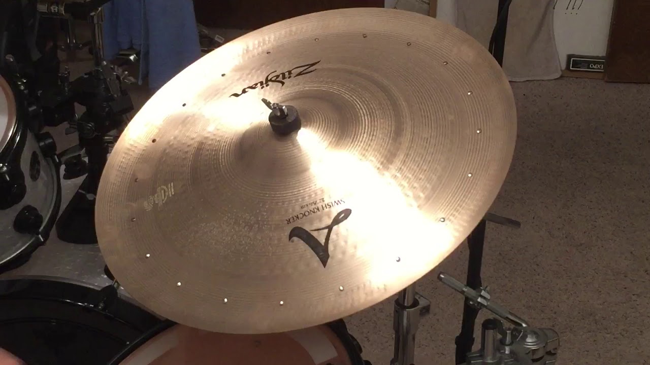 22” Zildjian A Series Swish Knocker cymbal - YouTube