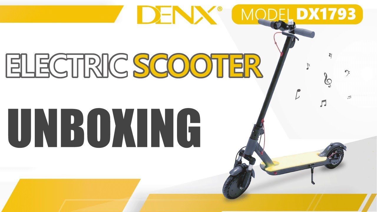 DENX | Electric Scooter (DX1793) - YouTube