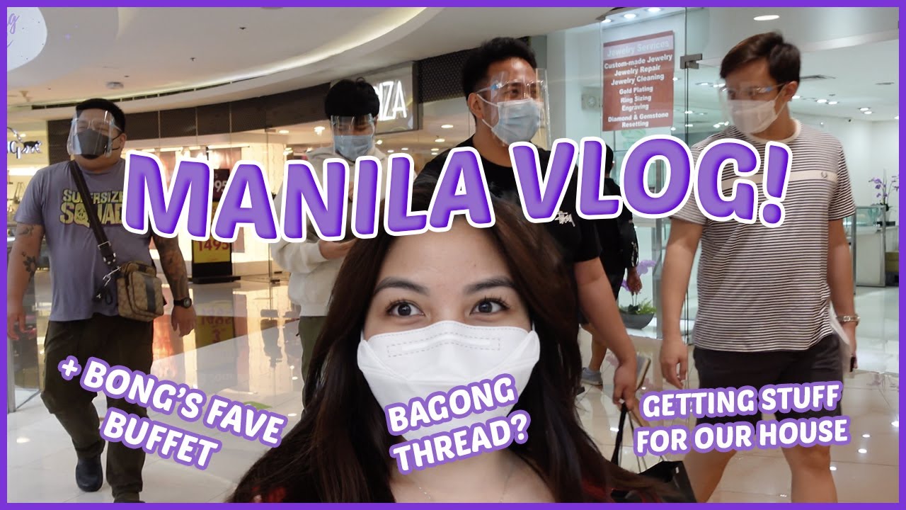 MANILA WITH MY HUSBAND AND BROTHER! | Nicole Caluag - YouTube