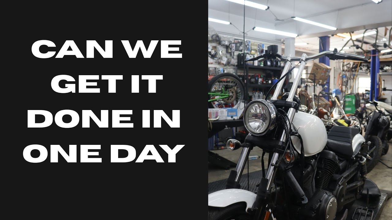 Yamaha Bolt Club Style Build Episode 1 - YouTube