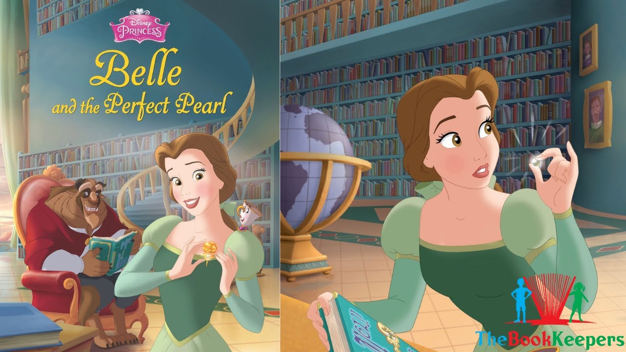 💍👑 Kids Book Read Aloud: Disney Princess : Belle and the Perfect Pearl ...