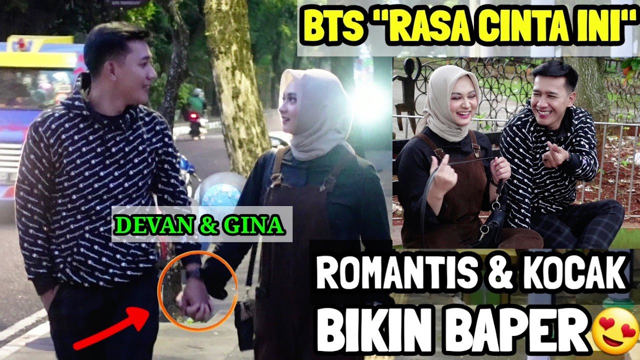KESERUAN DI BALIK LAYAR RIDWAN DEVAN & GINA NURZIHAN YANG BIKIN BAPER😍 - YouTube