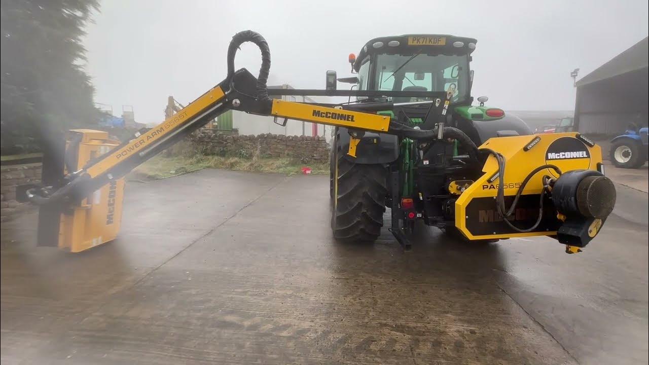 McConnell PA6565T Hedgecutter, D&A Kidd LTD, www.dandakidd.co.uk - YouTube