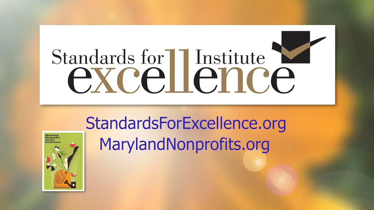 Standards for Excellence Awards Presentation 2021 - YouTube