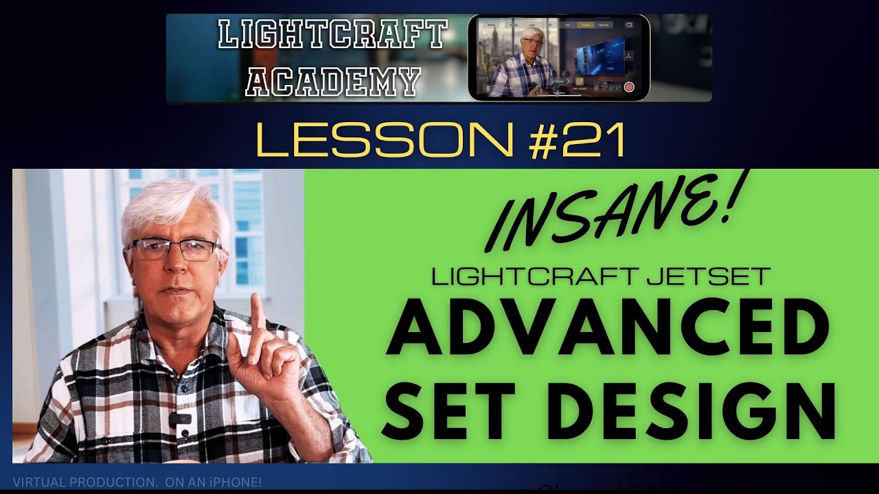 LIGHTCRAFT ACADEMY LESSON #21 | ADVANCED SET DESIGN - YouTube