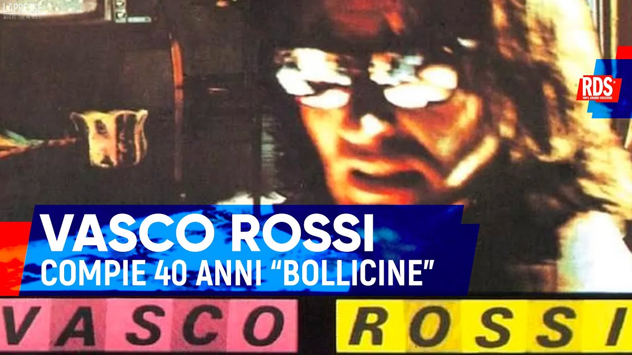 Compie 40 anni "Bollicine", iconico album di Vasco Rossi - YouTube