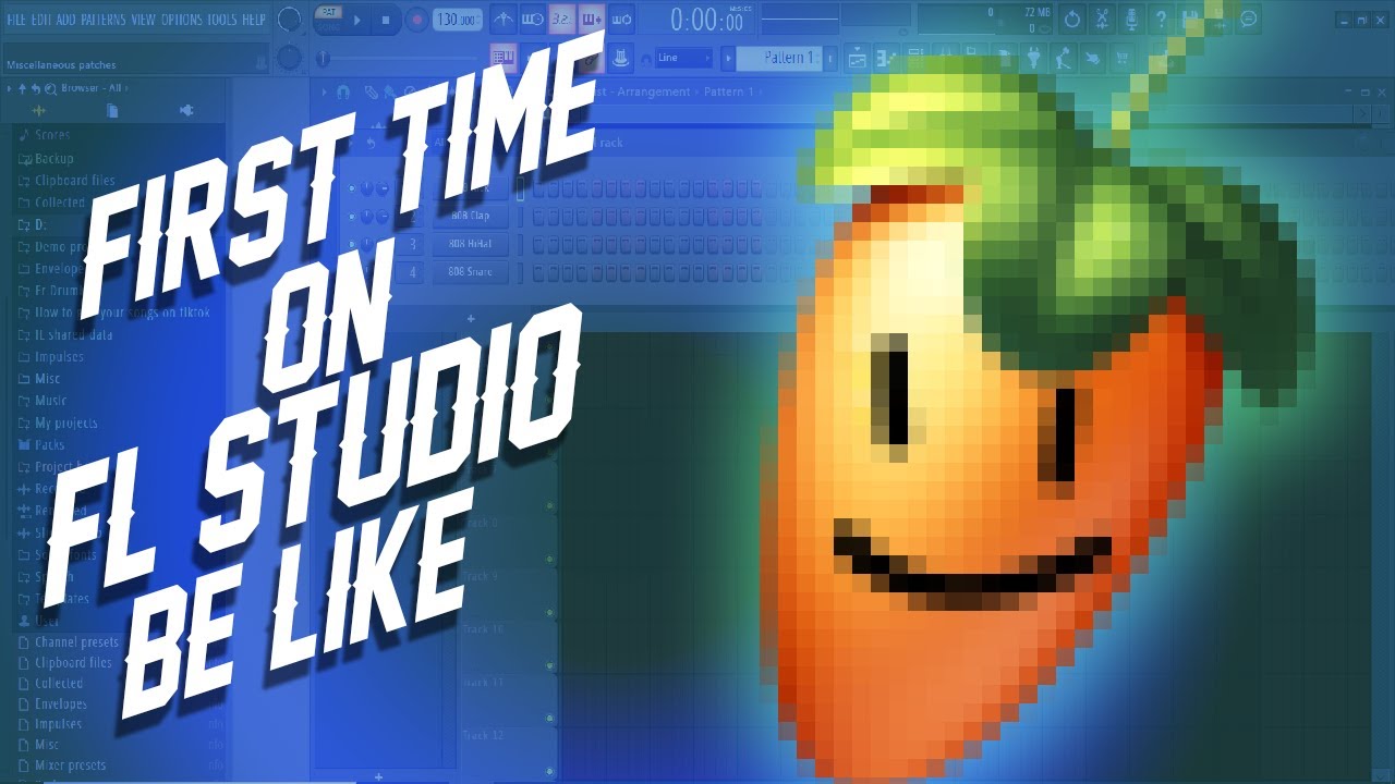 First time on Fl Studio be like - YouTube