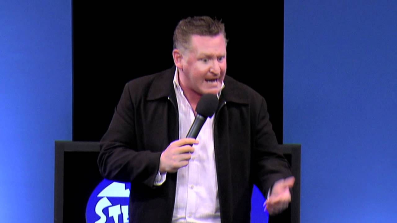 Rob Steen does stand-up comedy on The Steve Katsos Show - YouTube