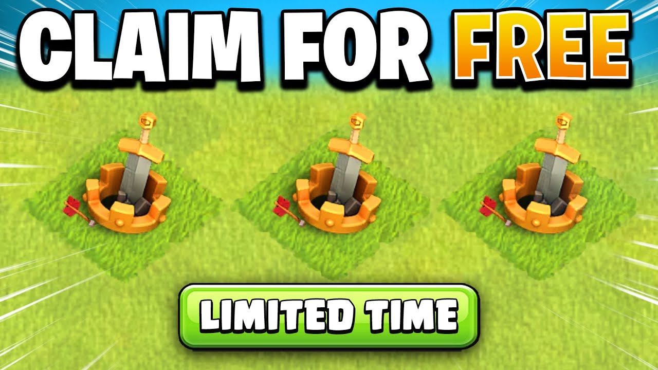 Claim Your FREE Special Crown Swords in Clash of Clans *BEFORE IT'S ...
