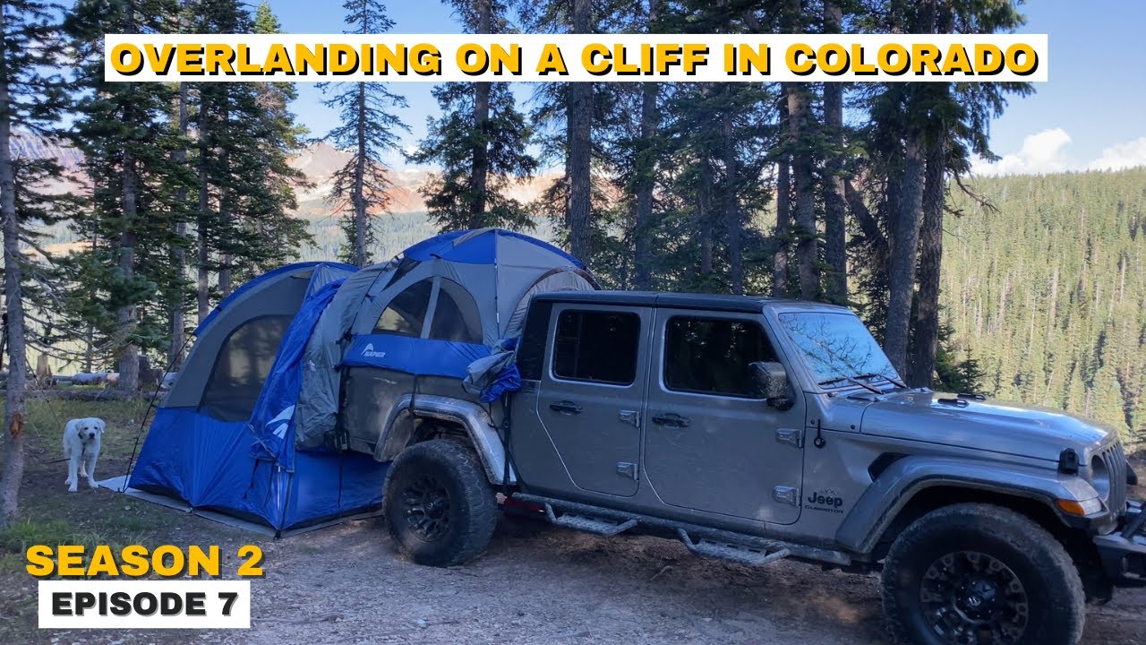 OVERLANDING ON A CLIFF IN COLORADO - Bolam Pass - YouTube