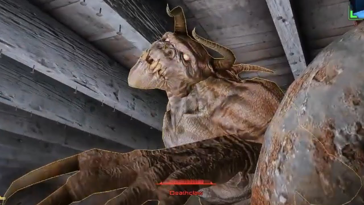 Deathclaw slaps the sh*t out of me || Fallout 3 Twitch Clip - YouTube