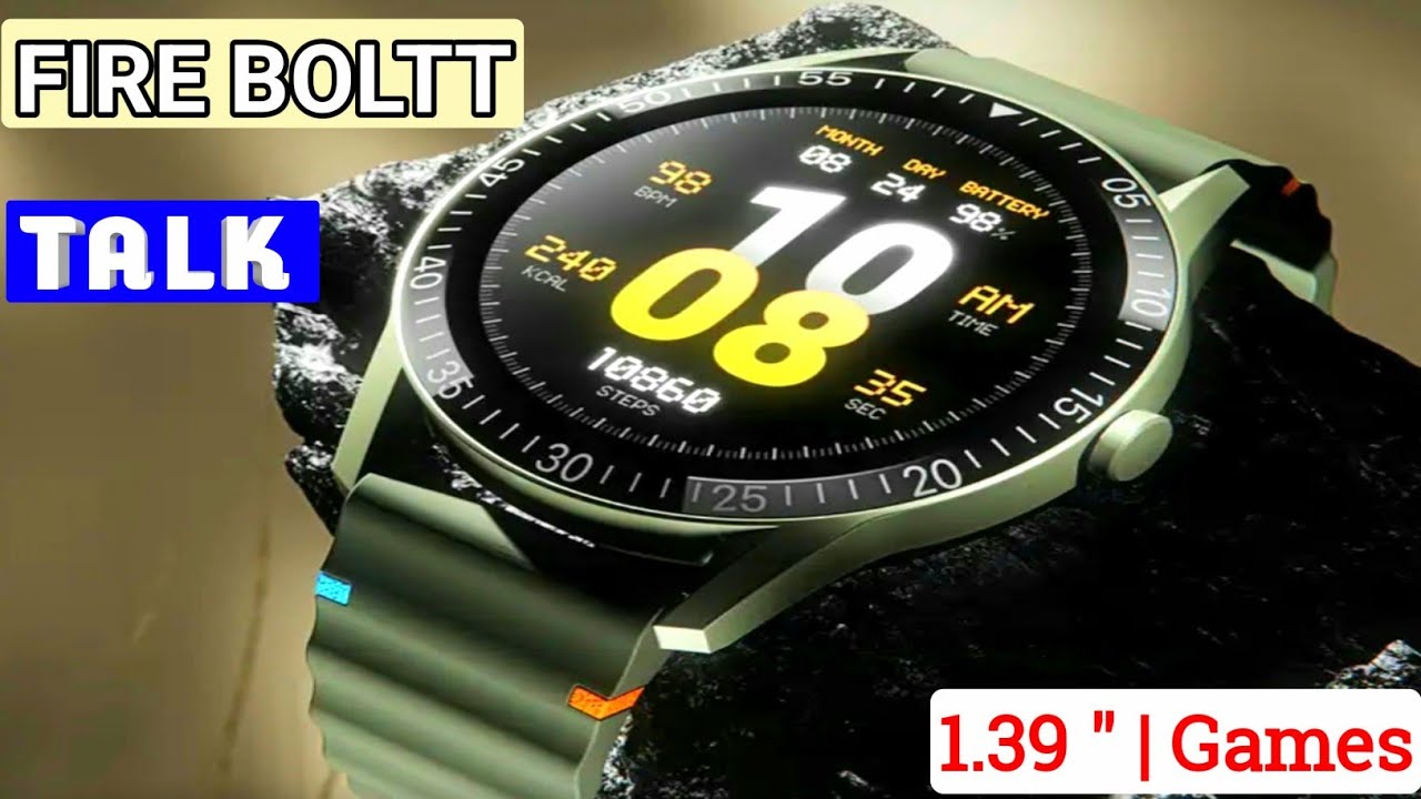 FireBoltt Talk Smartwatch | FireBoltt Talk Bluetooth⚡️ Calling ...