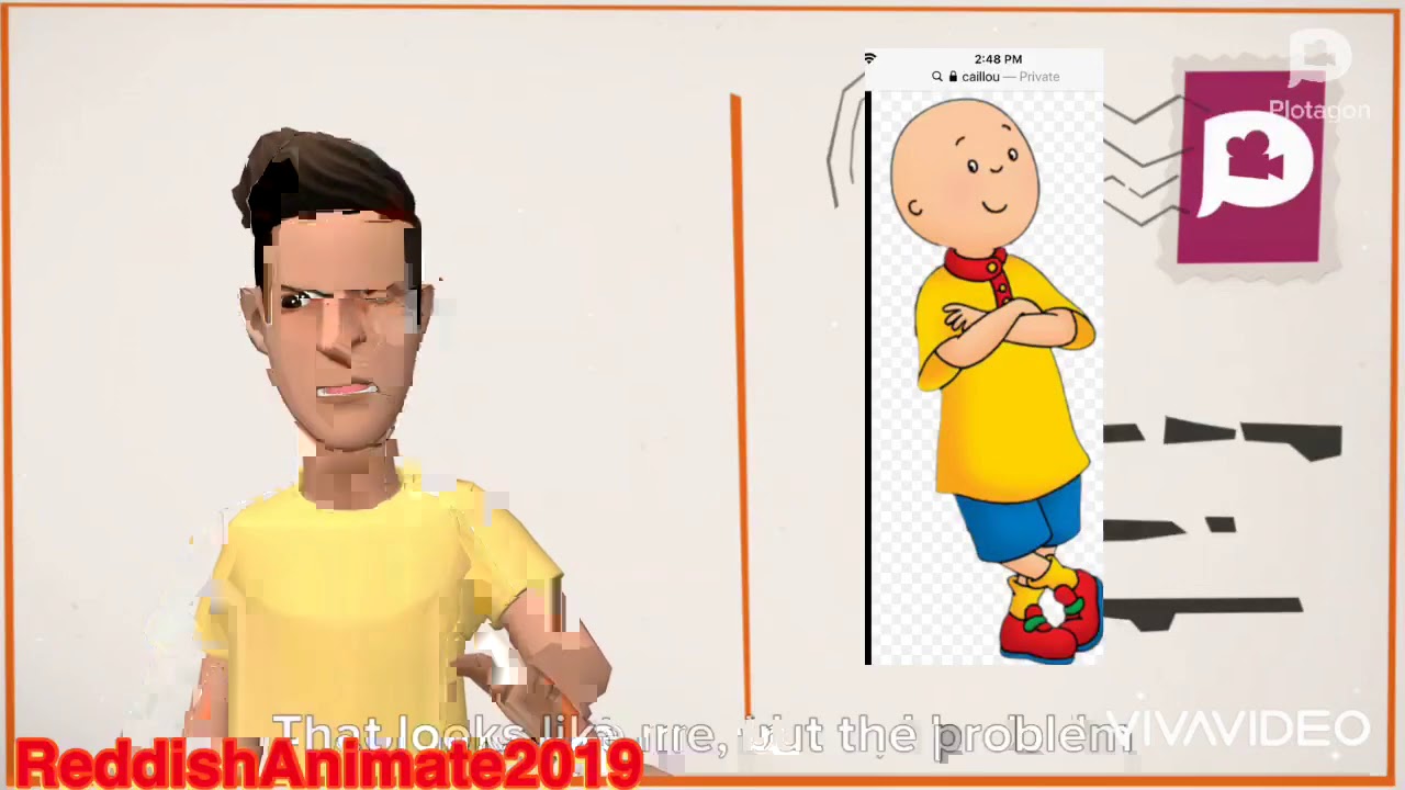 Caillou Rants On His Character Designs - YouTube
