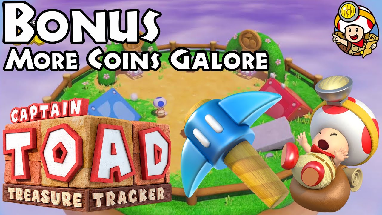 Captain Toad: Treasure Tracker - Bonus - Level 17: More Coins Galore ...