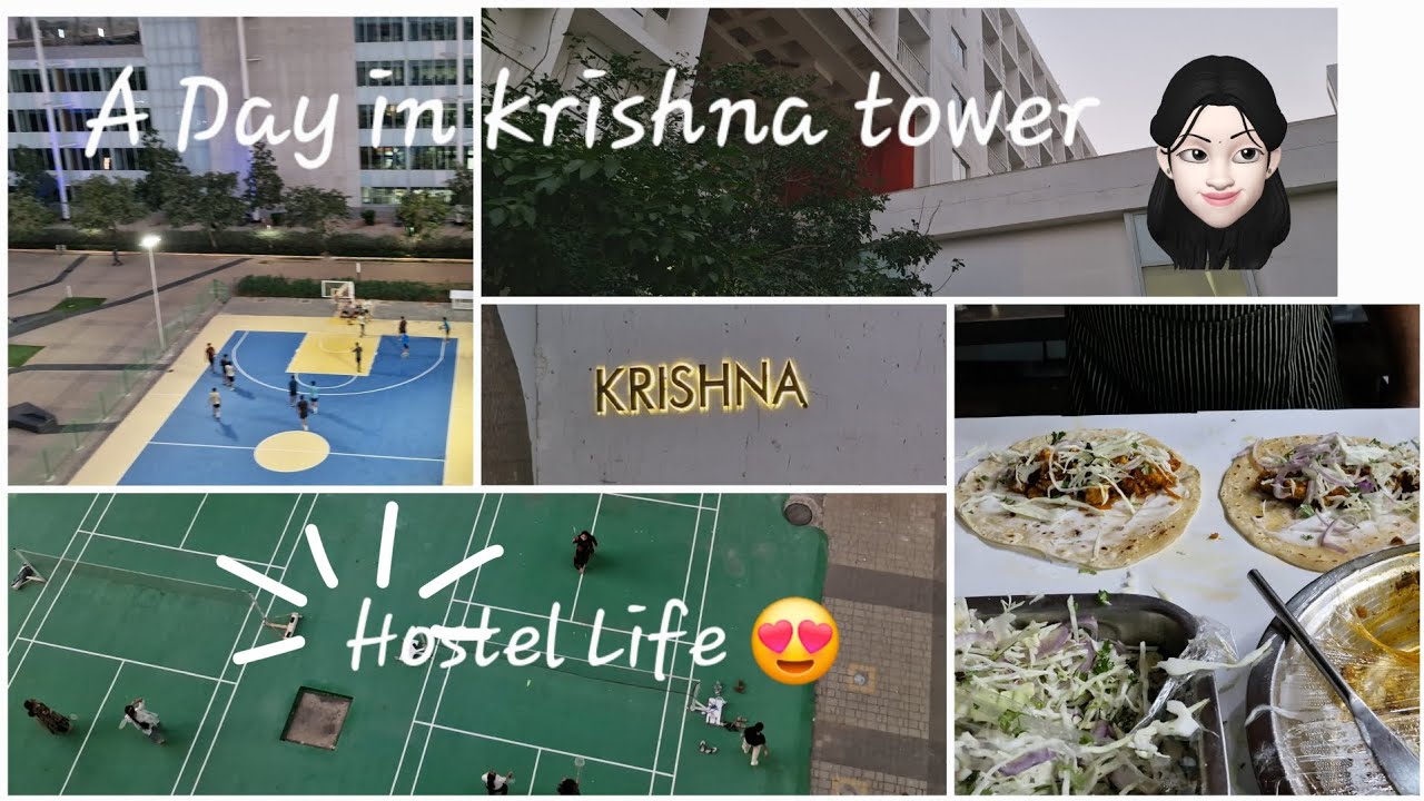 🔥 Inside Krishna Tower Hostel 🏢 | SRM AP Tour 🎬 | Night Canteen ...