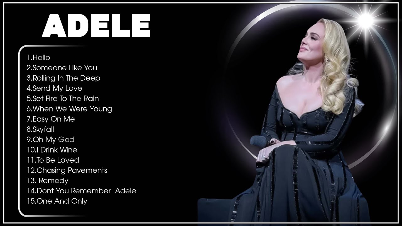 Adele Greatest Hits ~ Playlist 2024 ~ Best Songs Collection 2024 ...