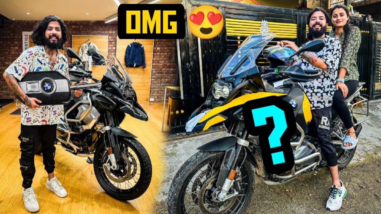 Apni New BMW 1250 GSA Ka New Wrap Modifiy Karwana Shuru Hogaya 😍 - YouTube