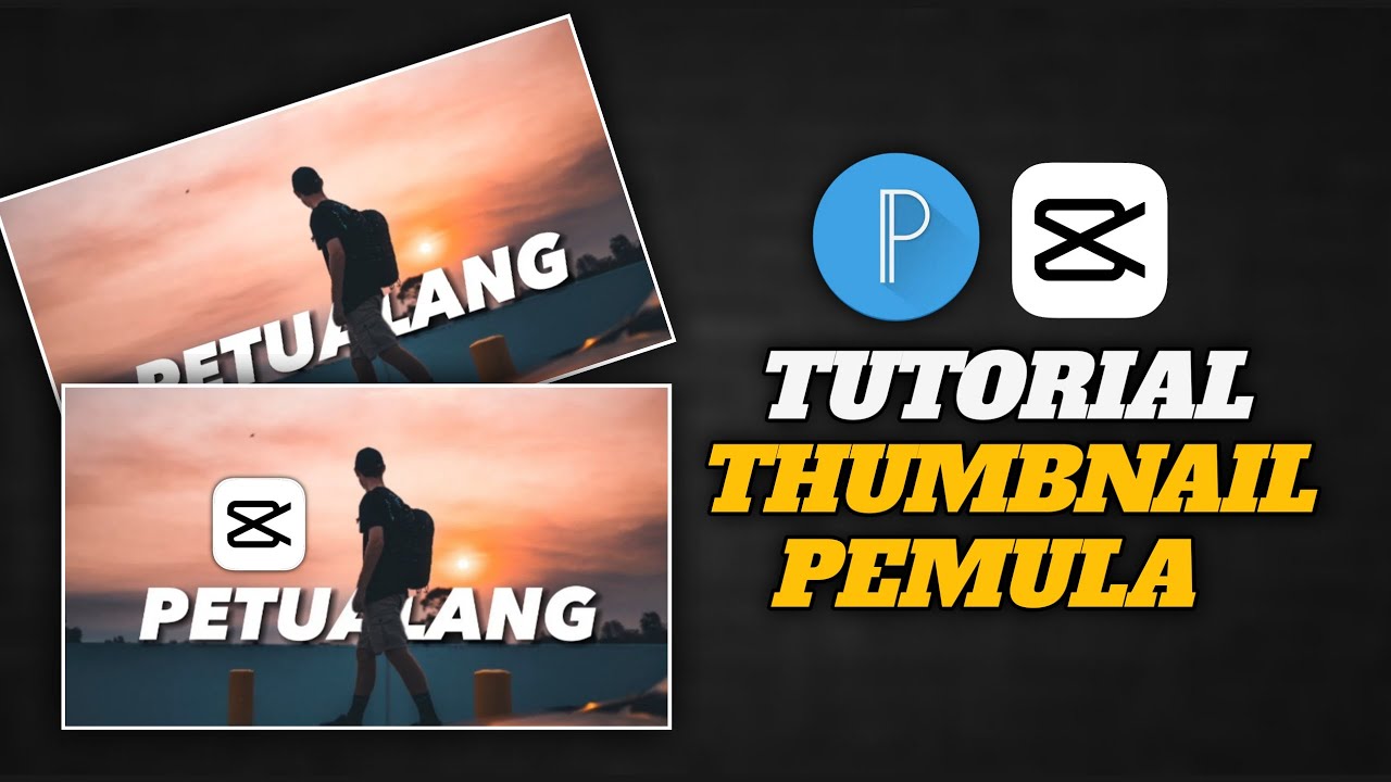 CARA MEMBUAT THUMBNAIL YOUTUBE || CAPCUT EDIT TUTORIAL - YouTube