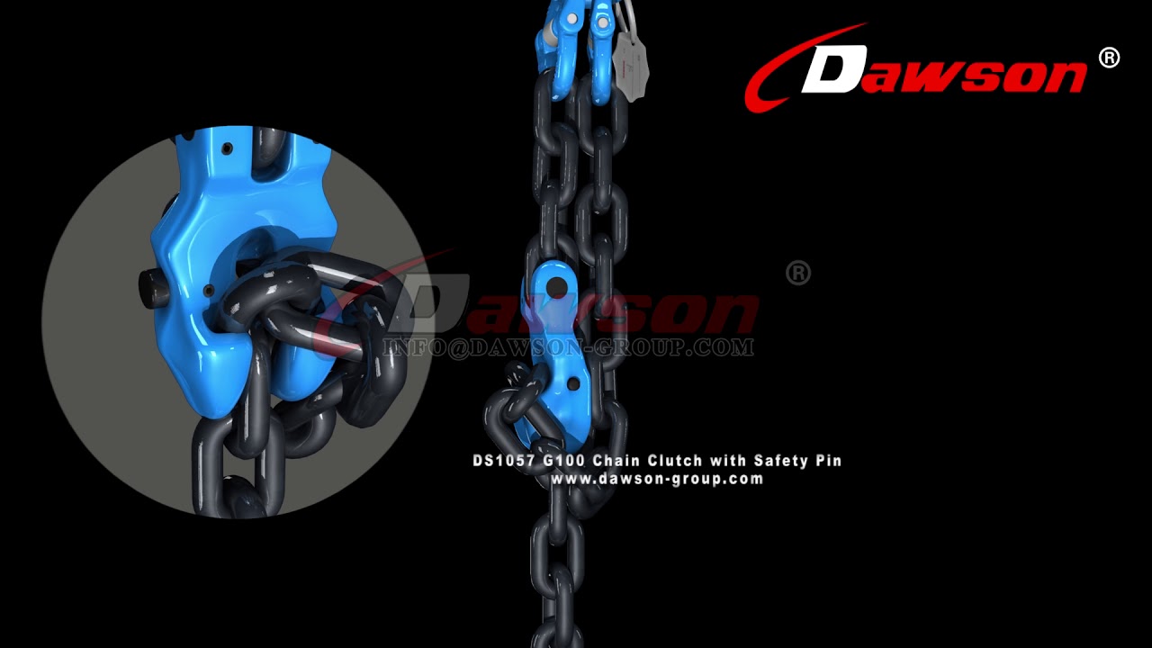 HOW TO USE DAWSON G100 FORGED CLEVIS CHAIN CLUTCH WITH SAFETY PIN FOR ...