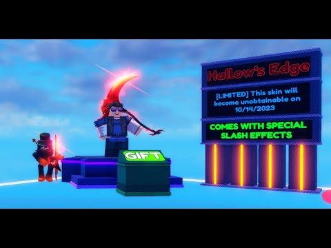 How to gift swords and money in Blade Ball - YouTube