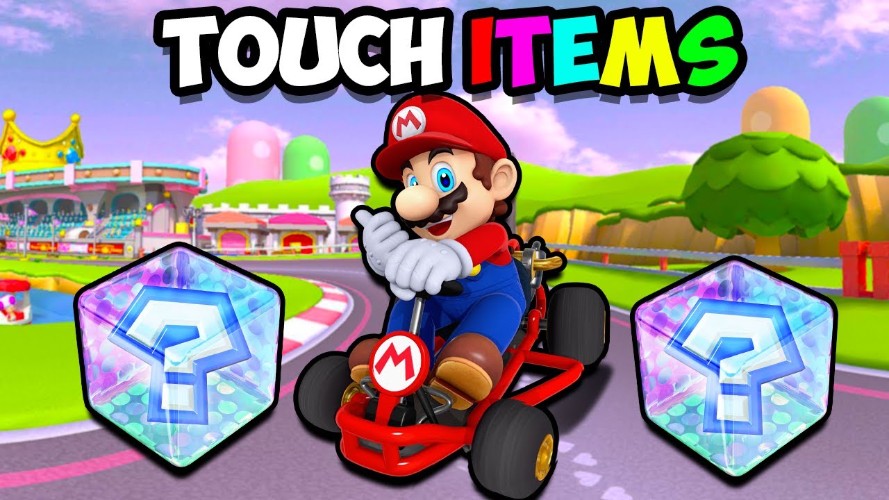 How Fast Can You Touch An Item In EVERY Mario Kart? - YouTube
