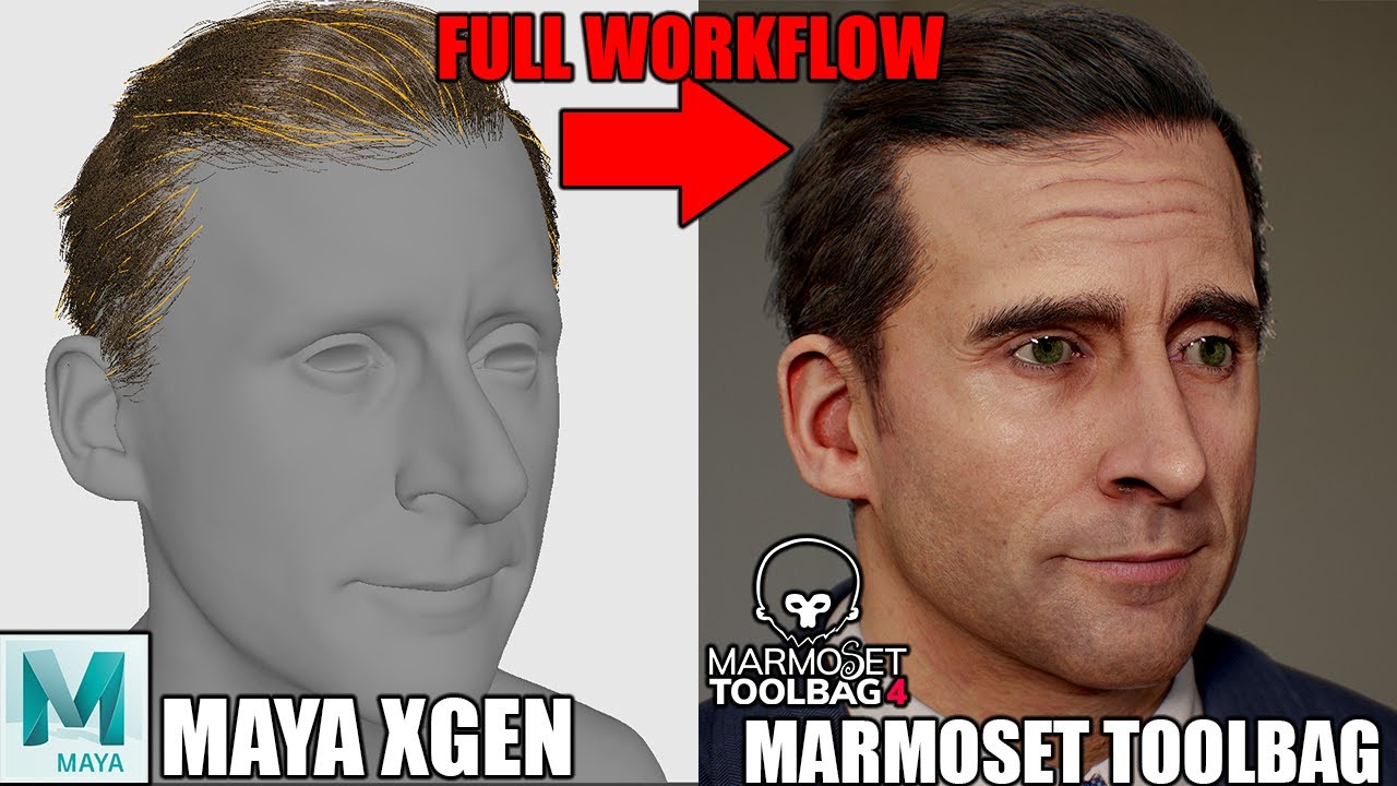 EASY Guide to XGEN: Step by Step to create hair - YouTube