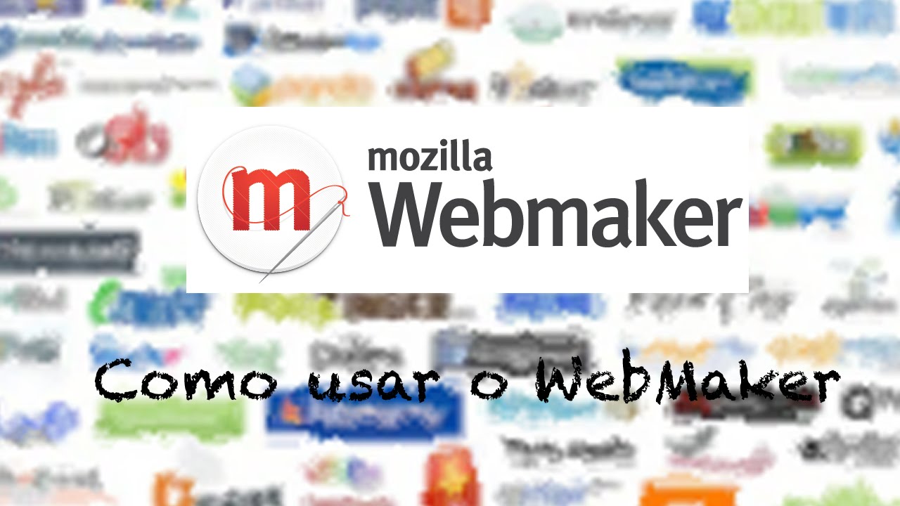 Como usar o WebMaker - YouTube