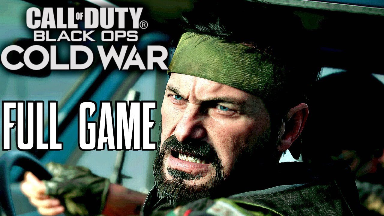 CALL OF DUTY BLACK OPS COLD WAR Gameplay Walkthrough FULL GAME (1080p ...