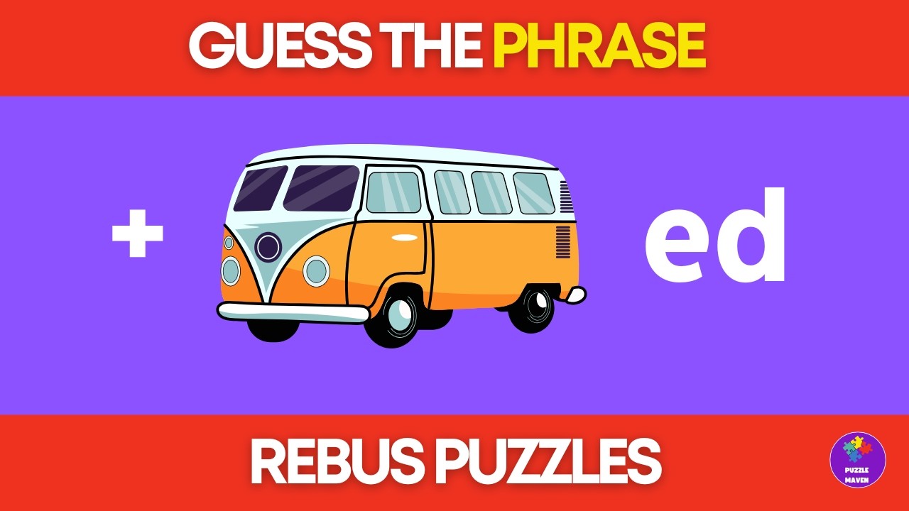 Rebus Puzzles With Answers: Guess the Phrase 16 - YouTube