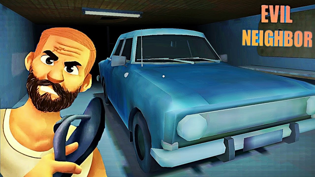 Car Escape From Evil Neighbor House - YouTube