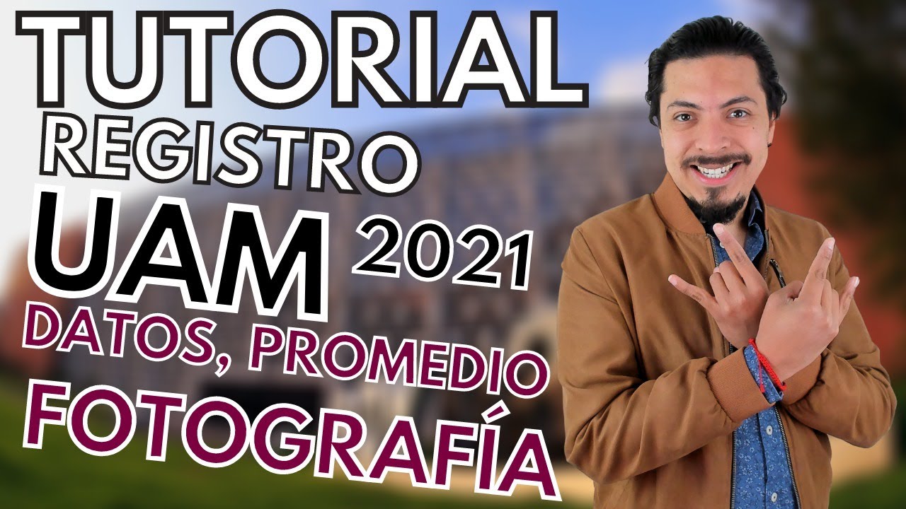 Tutorial Registro Examen de Admisión UAM 2021 | Me registraré en vivo ...