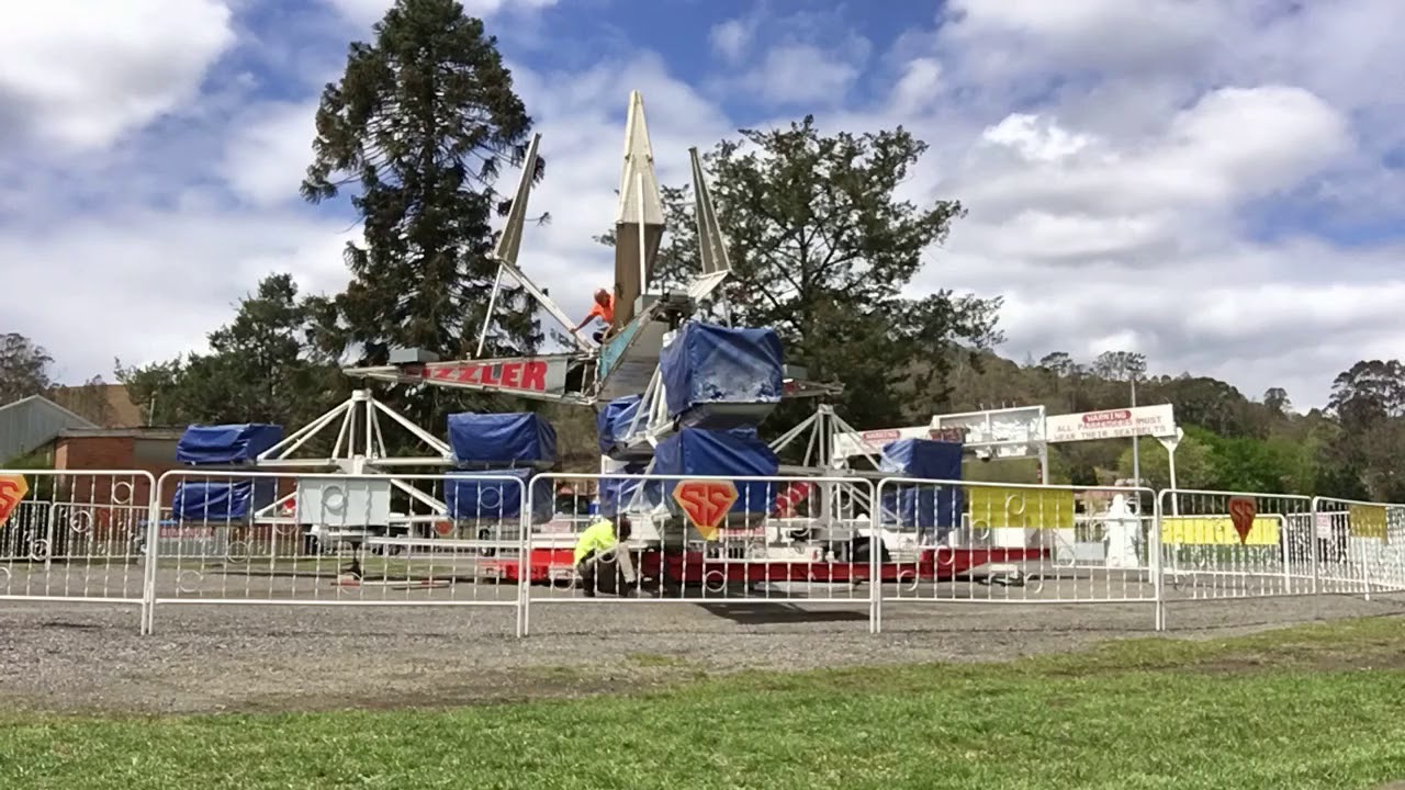 TIME LAPSE OF THE SUPER SIZZLER SET-UP PT2 - YouTube