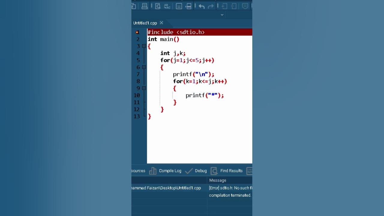 How To Print Star In C Language 👌👌 Coding Codingforbeginners Objectorientedprogramming Youtube 
