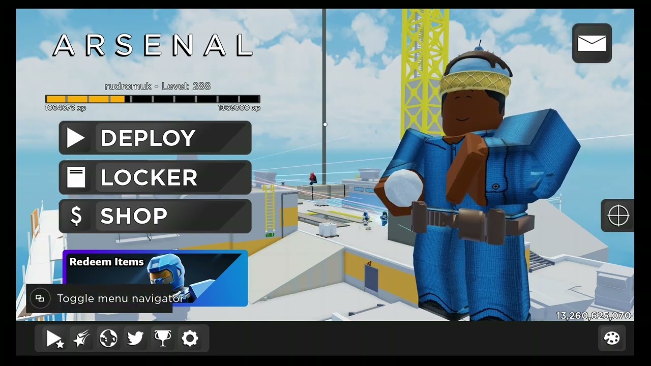 Who else has the ‘ice cream’ skin in arsenal? - YouTube