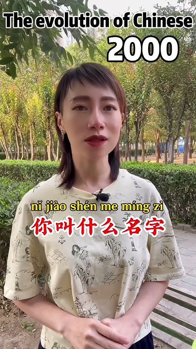 The evolution of Chinese #chineselanguage #learnchinese #mandarin - YouTube