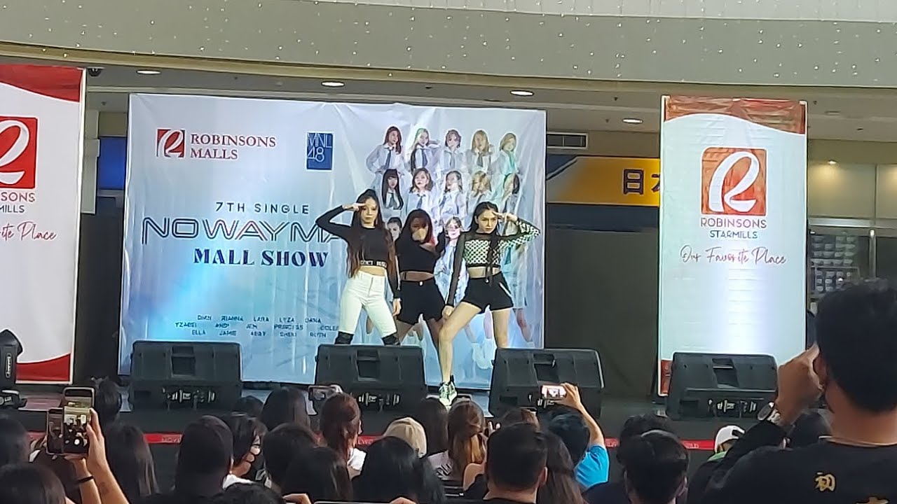 MNL48 Dance Line - MNL48 No Way Man Mall Show at Robinsons Starmills ...